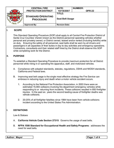 6 Steps for Writing an SOP | Instructional Solutions