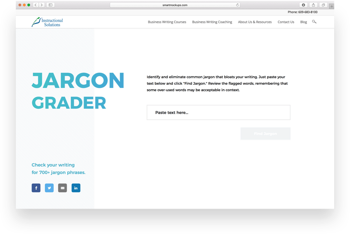 Instructional Solutions Launches Free Writing Tool to Eliminate Jargon